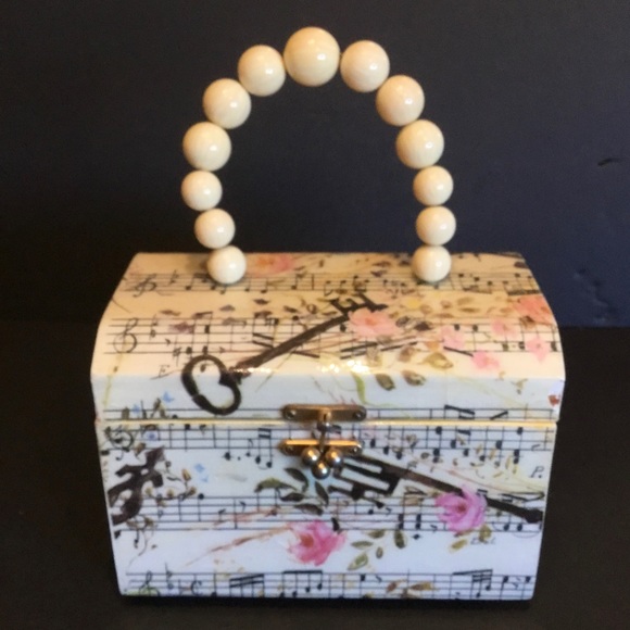 Hand Crafted | Accents | Handmade Decoupage Decorative Wood Keepsake ...